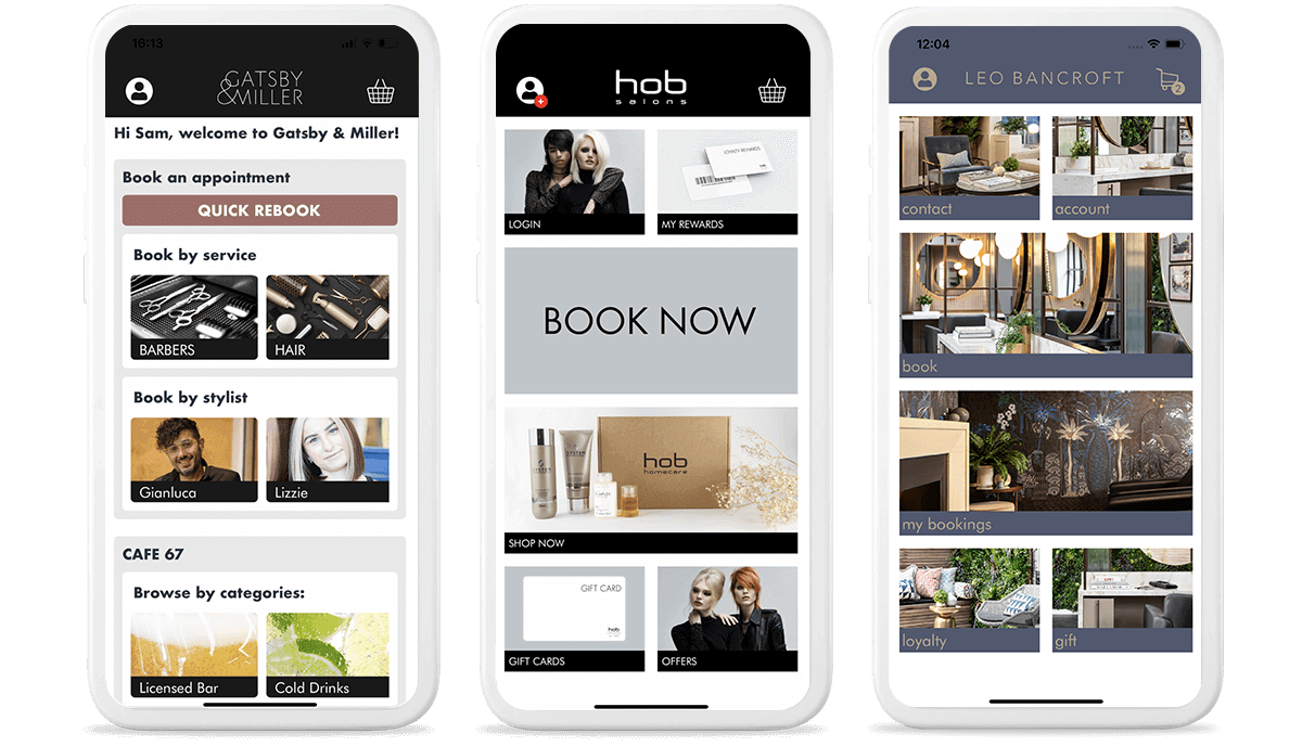 Bespoke Salon Software Booking App | SalonIQ